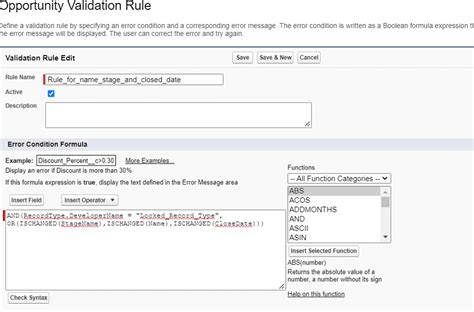 Record Lock In Salesforce