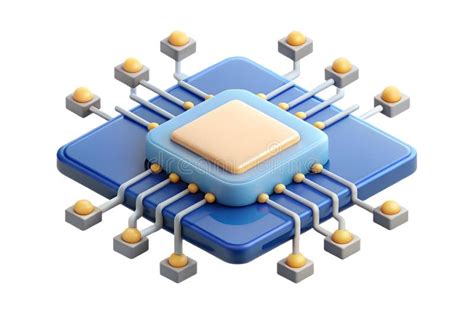 AI Powered Circuit Board Vector Concept As A Minimalistic Abstract Featuring Interconnected