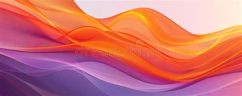 A Colorful Gradient Wave Background With Smooth Flowing Lines Transitioning From Rich Purple To