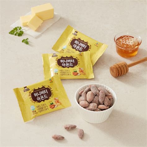 아이누리 딸기퐁당 아몬드 10gx40개 400g Cj프레시마켓