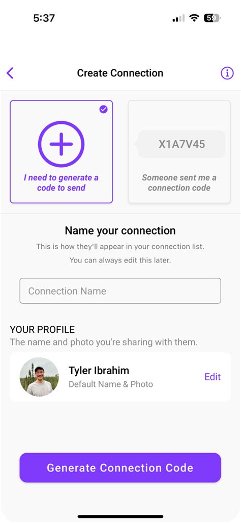Create Connection Generate Connection Code — Pools