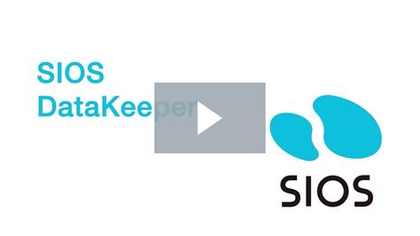 Video Sios Datakeeper Sios Sanless Clusters