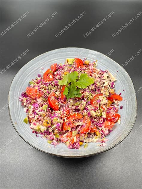 Шарена салата с пушена риба 3 БПВМ Храна и Баланс