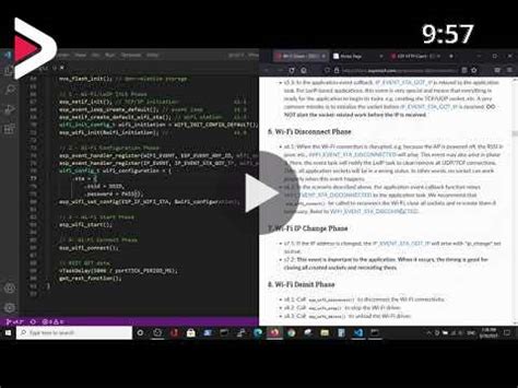 ESP IDF 4 3 WIFI Client connection of the esp32 and GET request from the internet site دیدئو dideo
