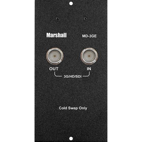 Marshall Md 3ge 3g Sdi Input Module With Loop Through