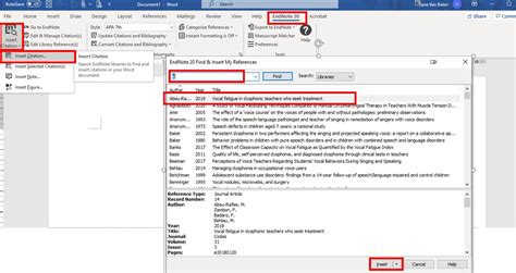 Insert References Using Cwyw Endnote 20 For Windows Subject And