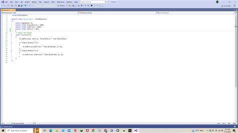 I Dont Know What Is Wrong With The Movement Script It Was Working Yesterday And Now It Wont
