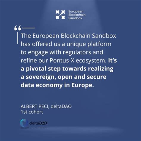 Blockchain Innovation Europeanblockchainsandbox Technology
