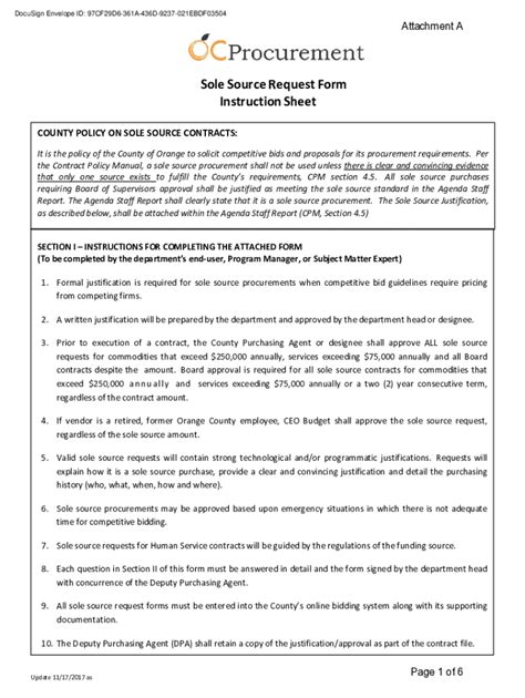 Fillable Online Sole Source Request Form Fax Email Print Pdffiller