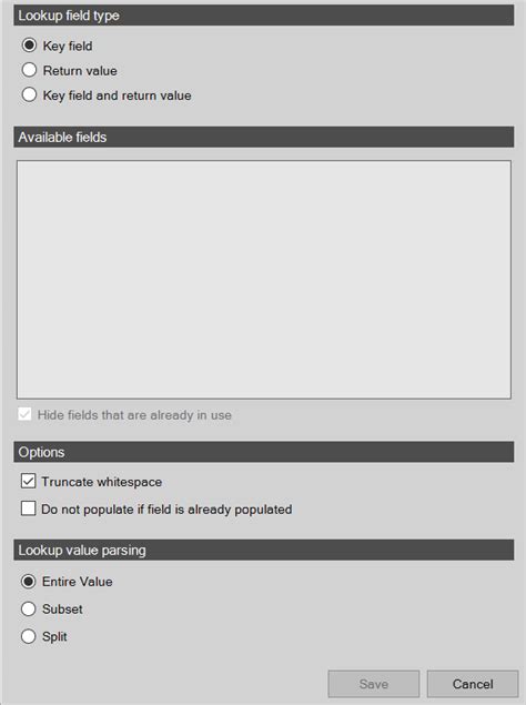 advanced indexing lookups psigen support portal