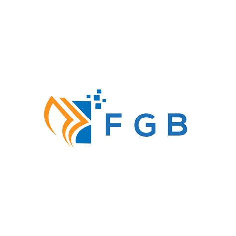 Fgb Credit Repair Accounting Logo Design On White Background Fgb