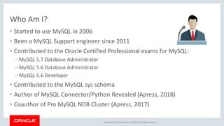 Python And The MySQL Document Store PPT