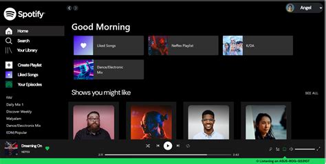 github himanshbhandari spotify clone