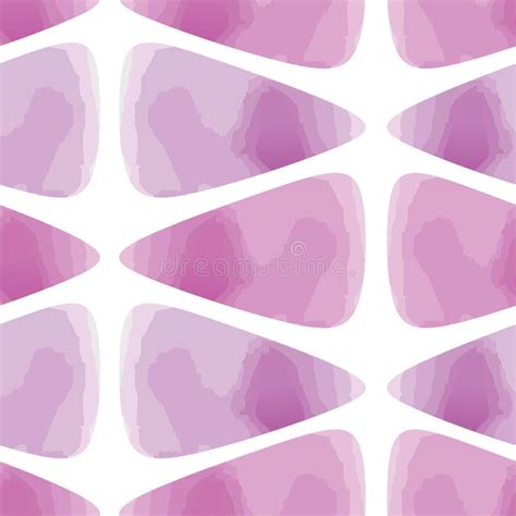 Triangle Colorful Abstract With Watercolor Seamless Pattern Feminine Colorful Background Vector