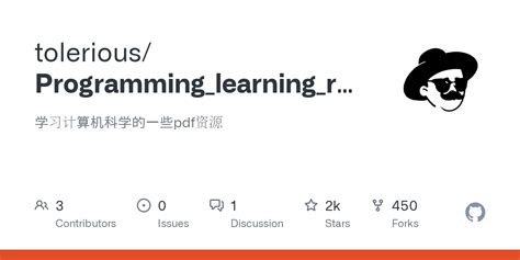 Programminglearningresourcepackagejson At Master · Tolerious