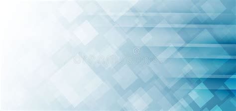 Abstract Elegant Diagonal Soft Blue Background With Squares Pattern Overlapping Texture Stock