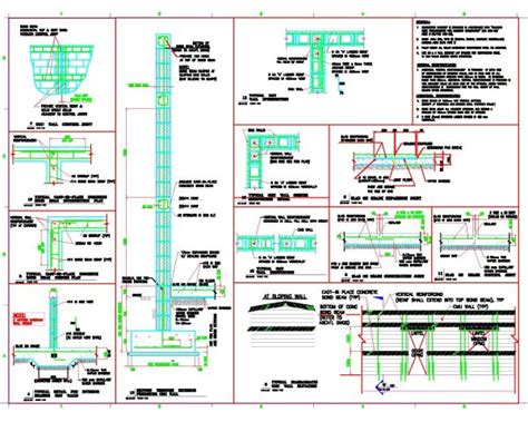 Free Autocad Drawing Of Cmu Wall Structure Details 1 Thousands Of