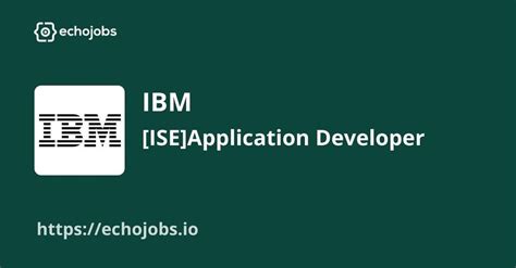 Ibm Is Hiring Ise Application Developer Rcodingjobs