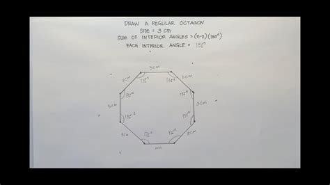 How To Draw A Regular Octagon Using The Protractor And Ruler Matatag Curriculum Grade 7