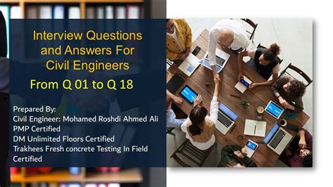 Job Interview Questions And Answers For Civil Engineers From Q01 Q18