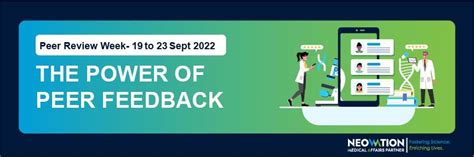 Peer Review Week The Power Of Peer Feedback