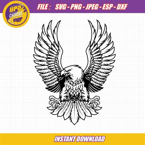 Buy Bald Eagle Svg American Bald Eagle Svg American Eagle Svg