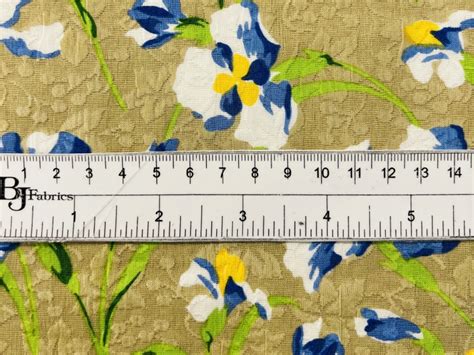 100 Silk Printed Matelasse Bandj Fabrics