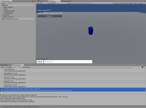 Player Object Does Not Have Authority Questions Answers Unity Discussions