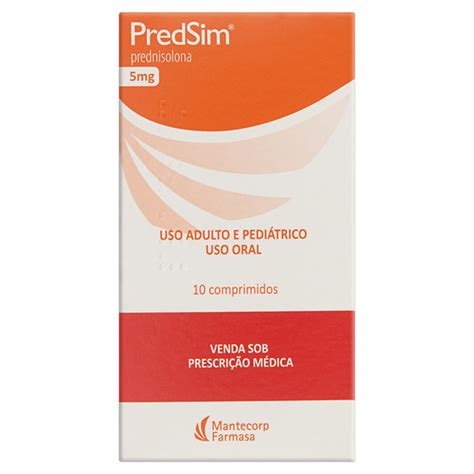 Predsim 5mg C10 Comprimidos Hypera