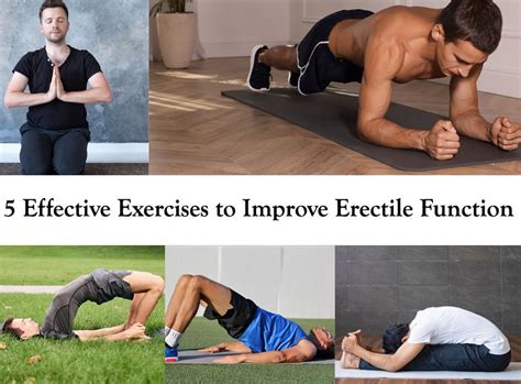 5 Effective Exercises To Improve Erectile Function