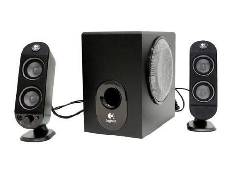 Logitech X Black Speakers Newegg Com