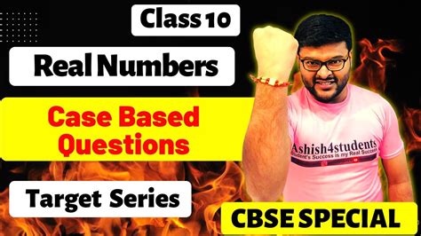 Chapter 1 Real Numbers Cased Based Questions I Class 10 Maths I Case Based Questions I Ashish