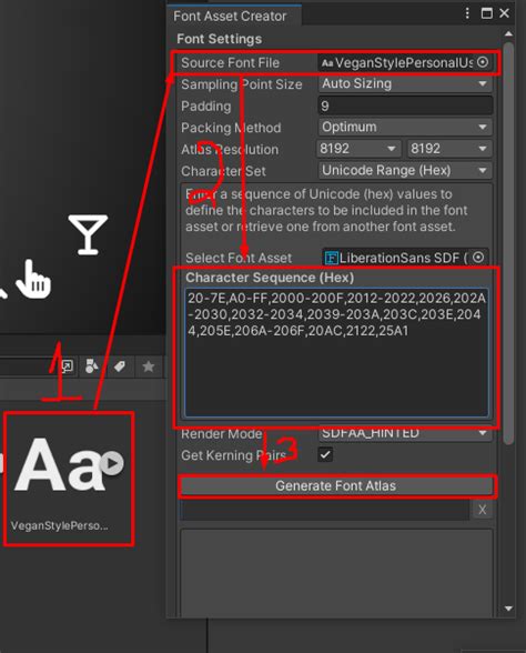 usage of font awesome with other fonts Статьи unity game dev