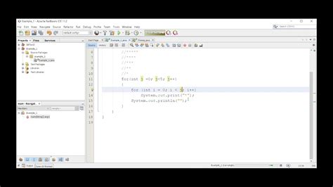 Java1 21 Java For Loop Nested Loop Patterns جافا بالعربى Youtube