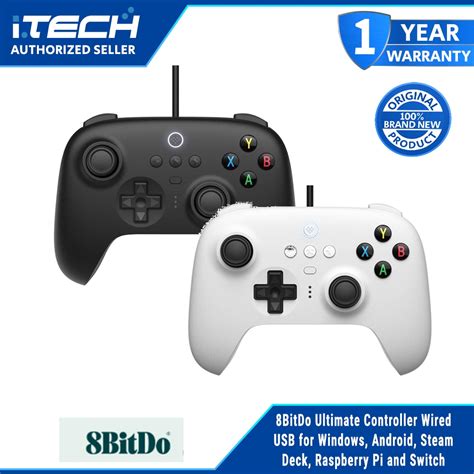 8bitdo Ultimate Controller Wired Usb For Windows Android Steam Deck