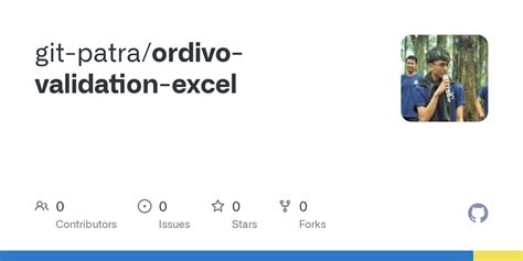 GitHub Git Patra Ordivo Validation Excel