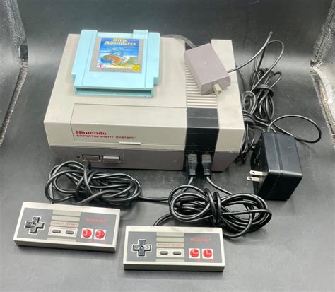 Vintage Nes Nintendo Entertainment System Original 1985 Console Old