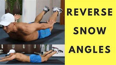 How To Do Reverse Snow Angels Pro Exercise Home Workout Male