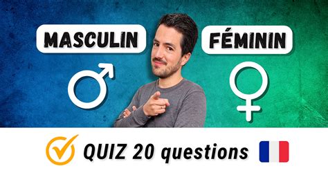 Quiz Masculin Vs Féminin