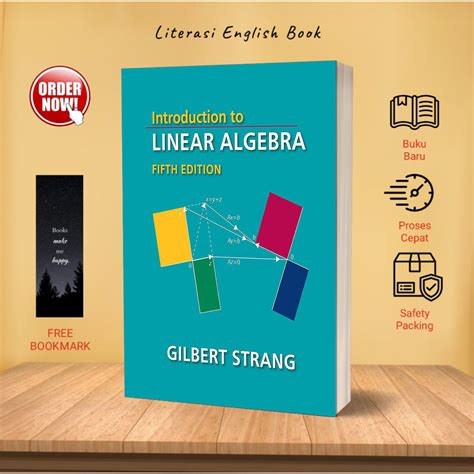 Jual Introduction To Linear Algebra By Gilbert Strang English Shopee Indonesia