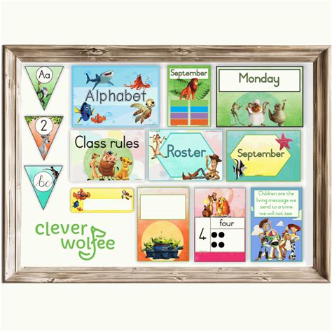 Class Theme Disney Clever Wolfee Class Theme Disney Clever Wolfee