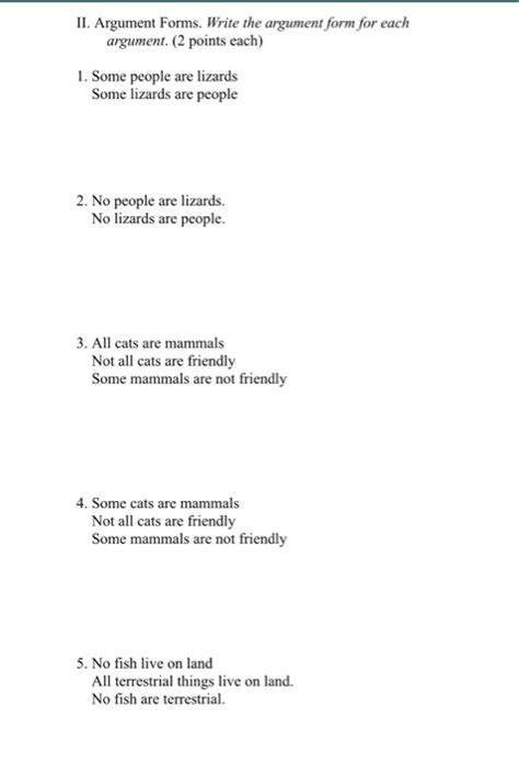 Solved When Finding The Logical Form Of An Argument Making