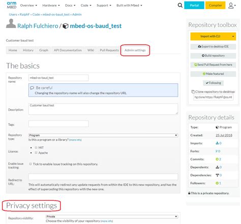 How To Make A Branch Visible To Other Team Members In The Online MBED