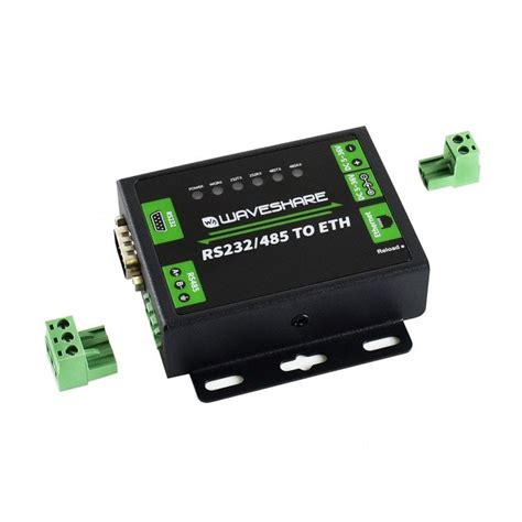 Rs232 Rs485 To Ethernet Converter Support Modbus Eu Plug Hitechchain