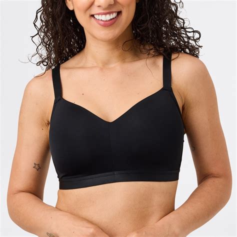 Emerson Womens Wirefree Bra Black Size 16c Big W