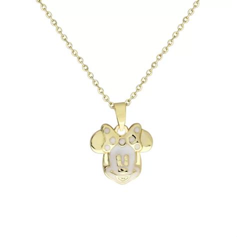Minnie Maus Vergoldete Halskette Disney Store
