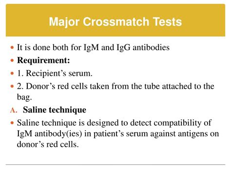 Ppt Guide To Pre Transfusion Compatibility Testing Process Powerpoint
