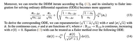 ddim denoising diffusion implicit models