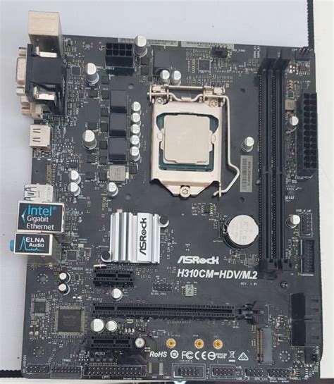 Matična Plošča Asrock H310cm Hdv M 2 In Procesor Intel I5 9400f