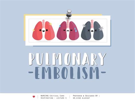 Pulmonary Embolism Ppt Pptx